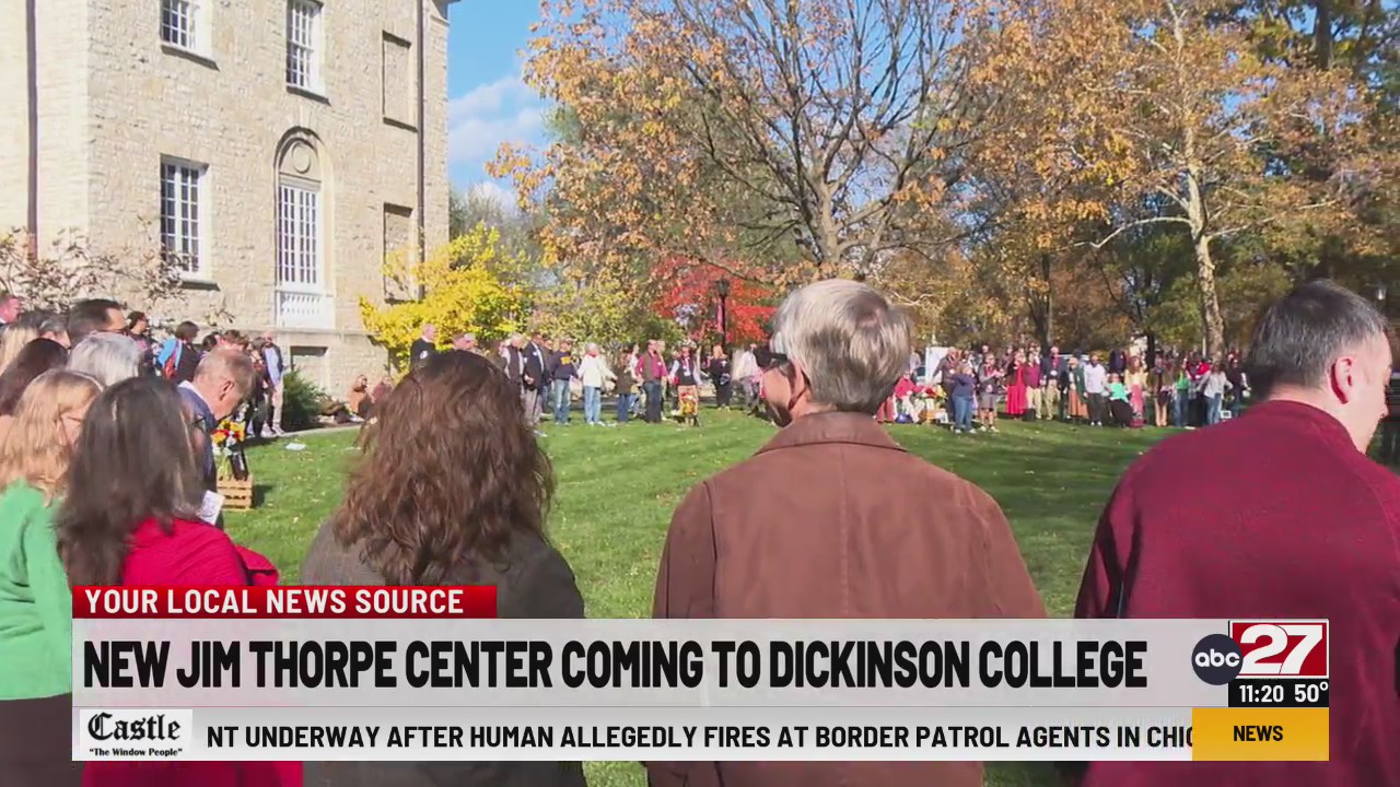 New Jim Thorpe Center coming to Dickinson College – ABC27
