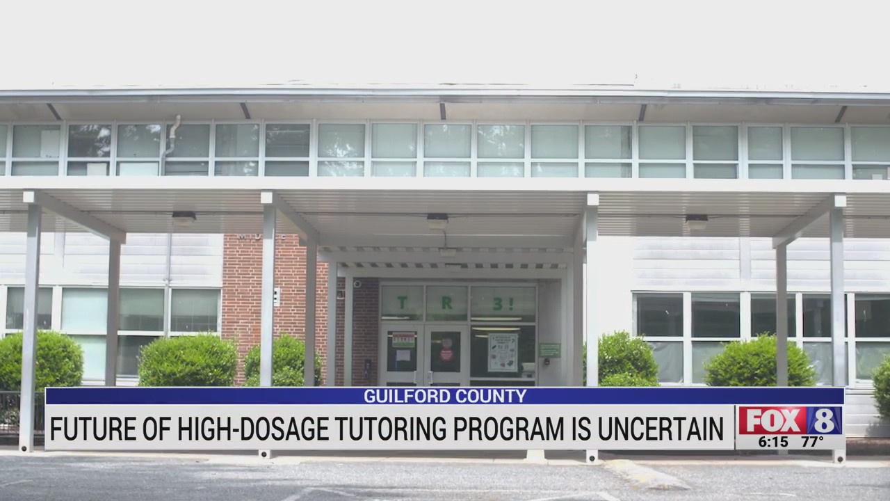Future of high-dosage tutoring program in Guilford County is uncertain – FOX8 WGHP