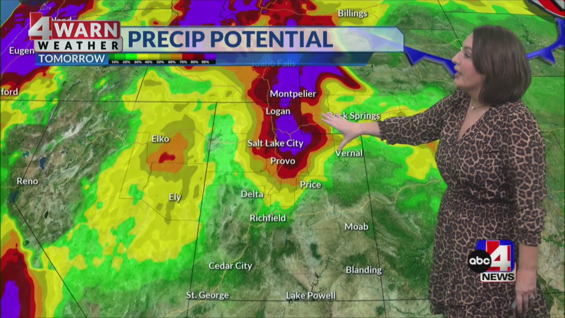 Wet weather returning for some parts of Utah – ABC4 Utah