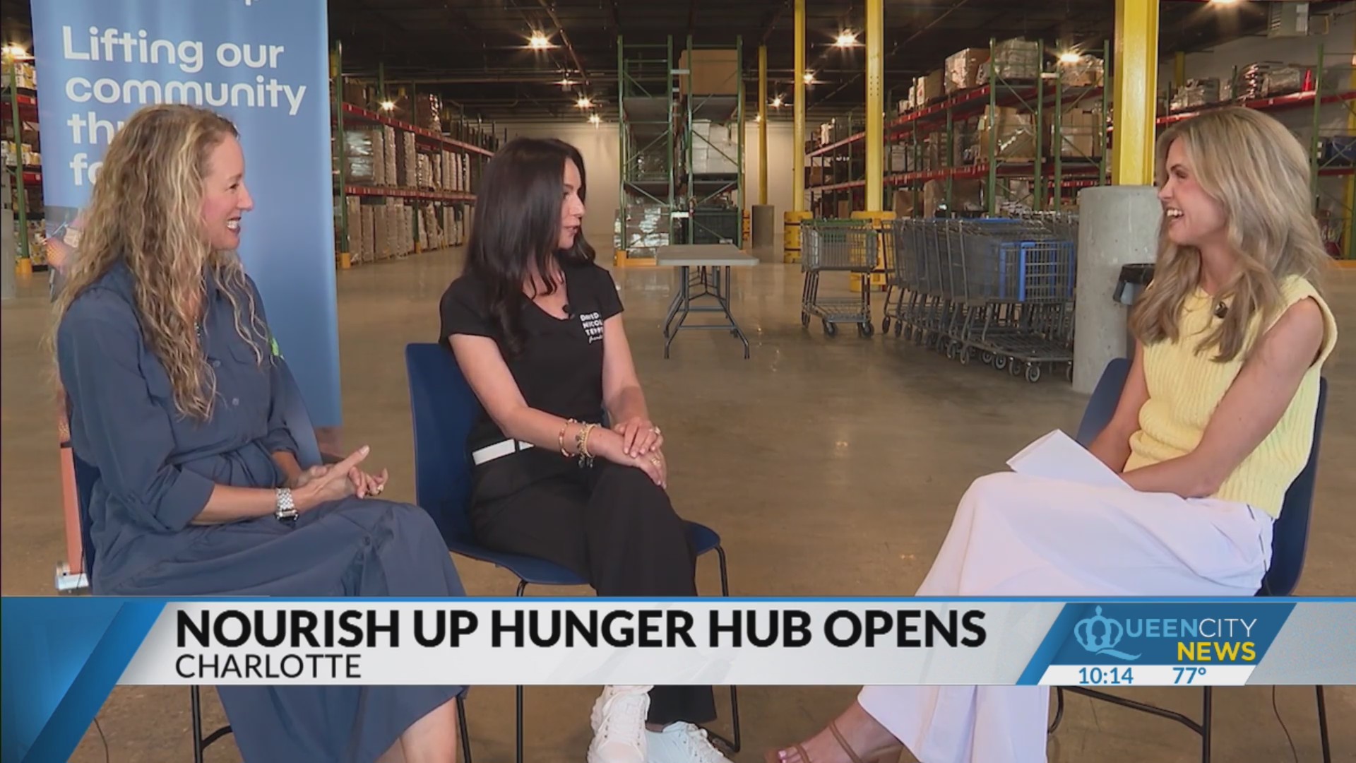 Nonprofit ‘Nourish Up’ hunger hub opens in Charlotte – Queen City News