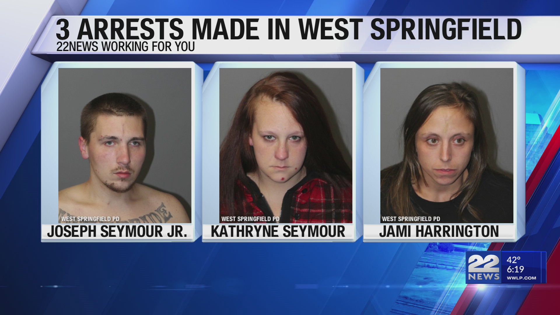 3 arrests made in West Springfield – WWLP