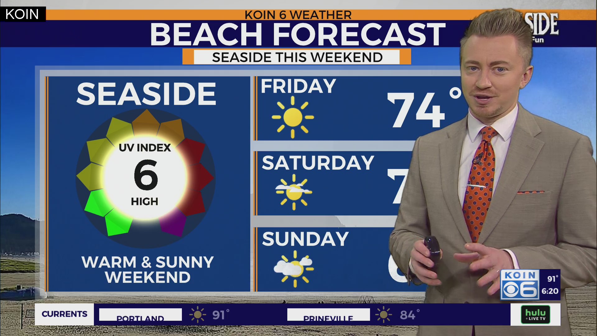 Beach Forecast Seaside Cam – KOIN.com