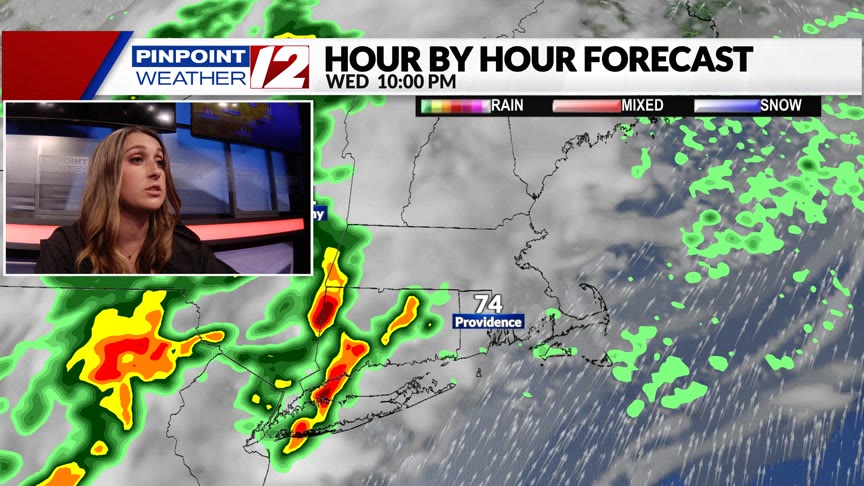 WPRI 12 Weather Now 6/26/24: Hot/Humid Afternoon; Late Day Showers/T ...