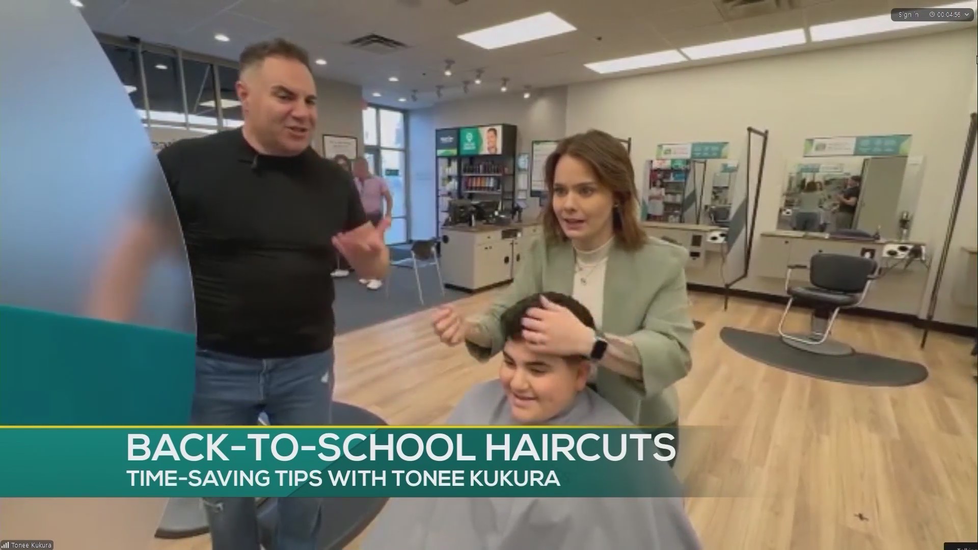 Back To School Haircuts With Tonee Kukura – WSPA 7NEWS