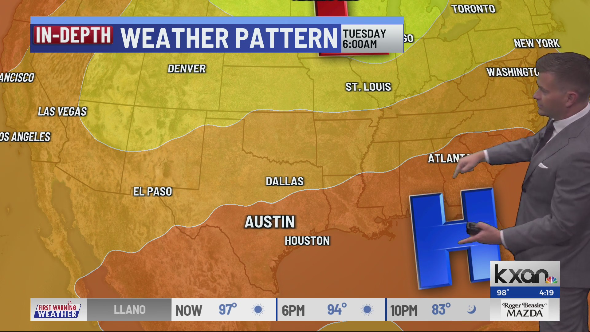 First Warning Weather with Chief Meteorologist Nick Bannin – KXAN Austin