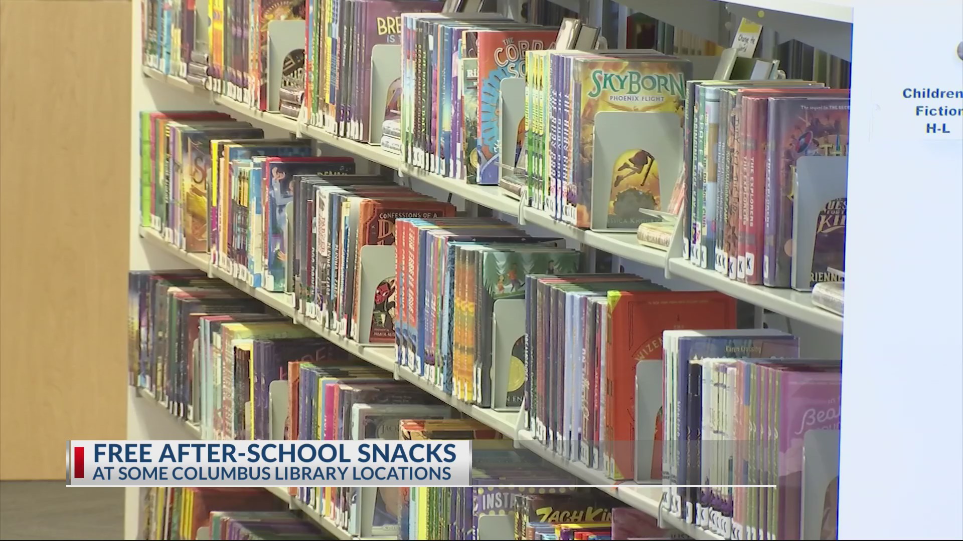 Columbus libraries offering free after-school snacks – NBC4 WCMH-TV