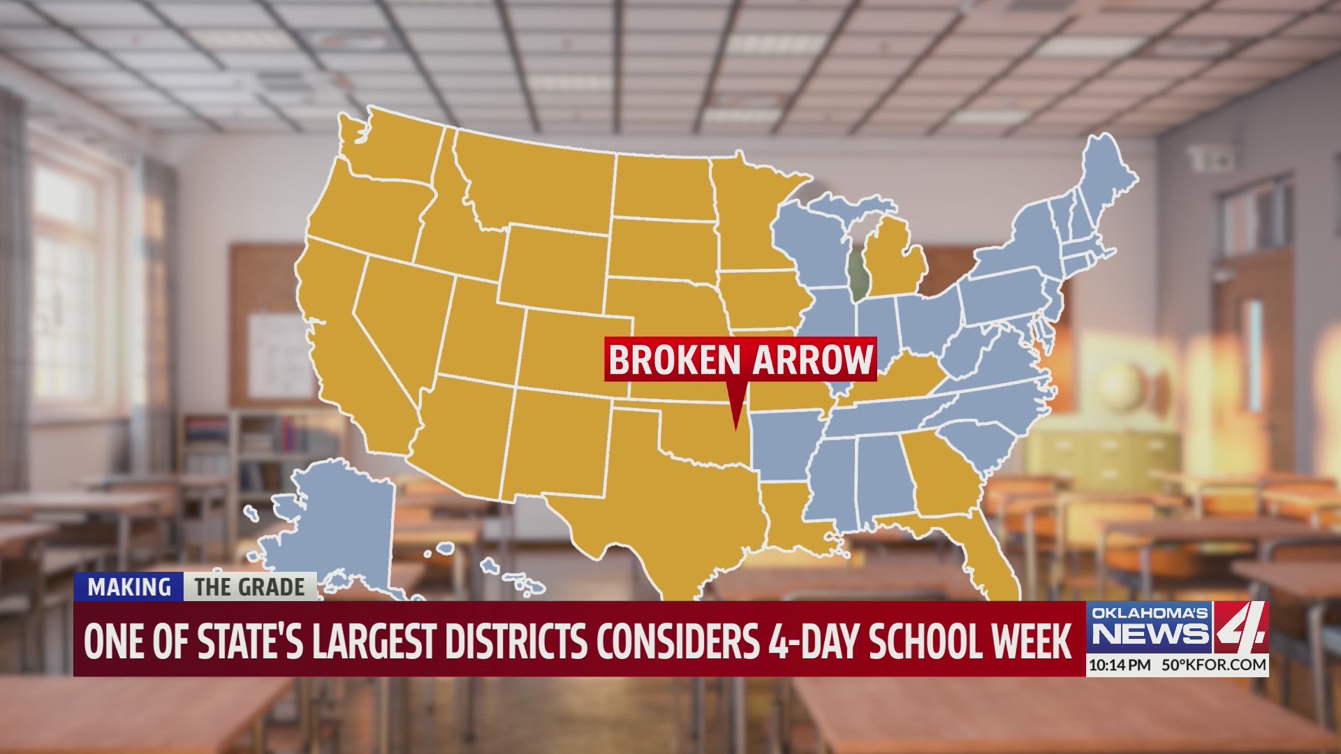 One of state’s largest districts considers 4-day school week – KFOR.com ...