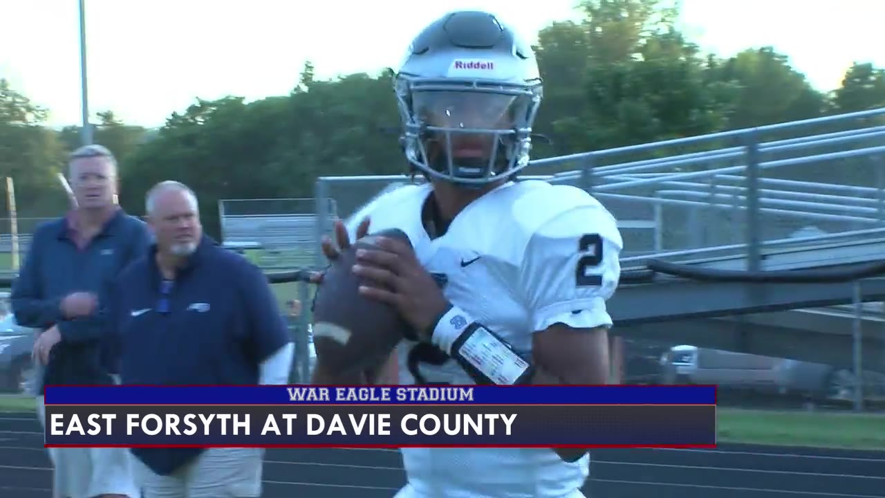 Bryce Baker 79-yard touchdown pass vs. Davie County – FOX8 WGHP