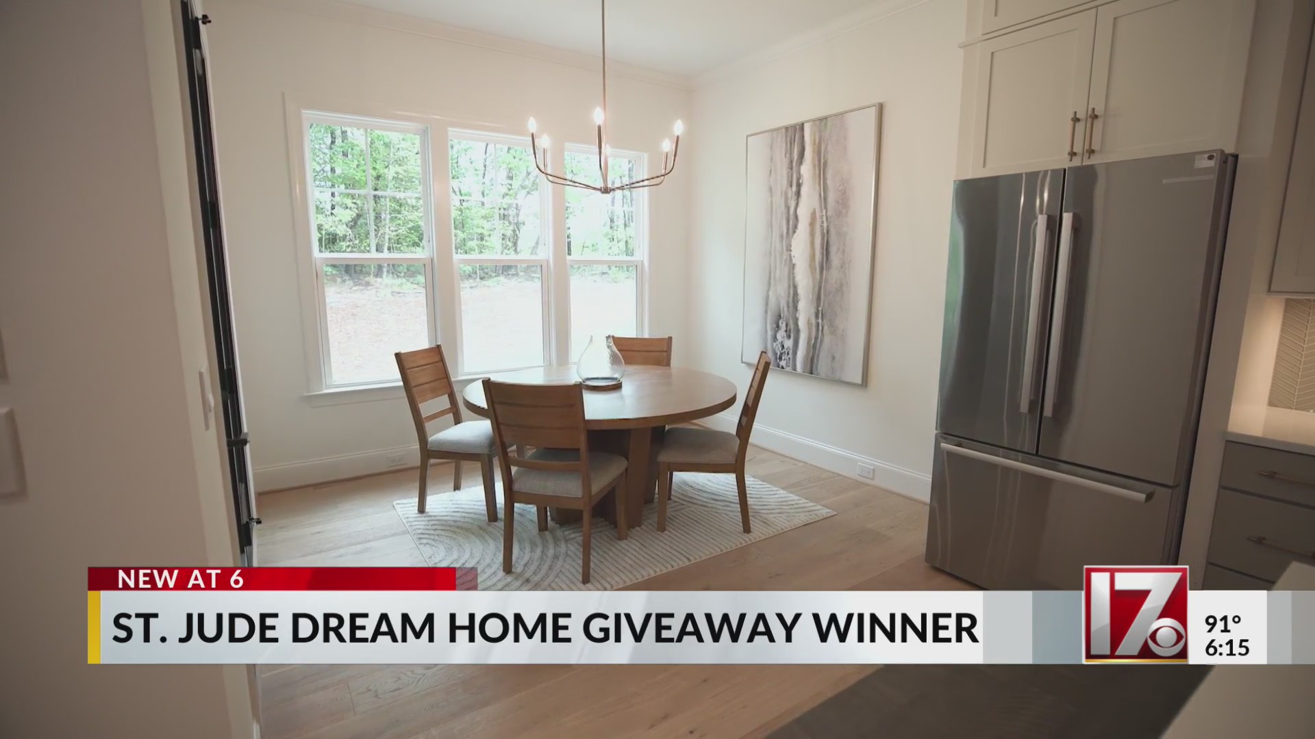 ‘I’m very grateful’: Cary woman walks through new house after winning ...