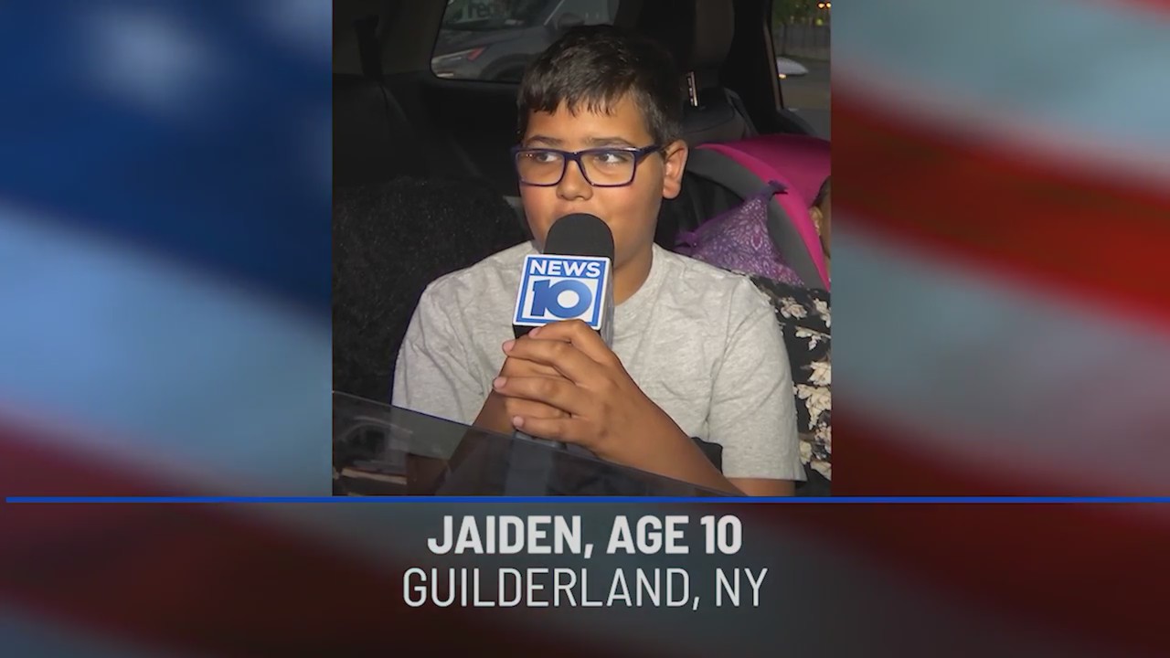 Jaiden gives us our daily Pledge of Allegiance! – NEWS10 ABC