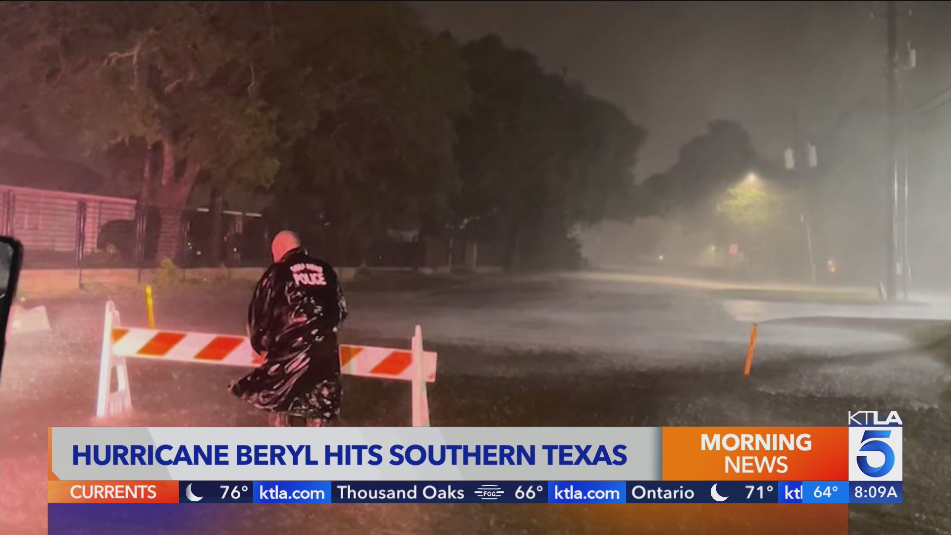 Tropical Storm Beryl on the verge of hurricane strength as it nears ...