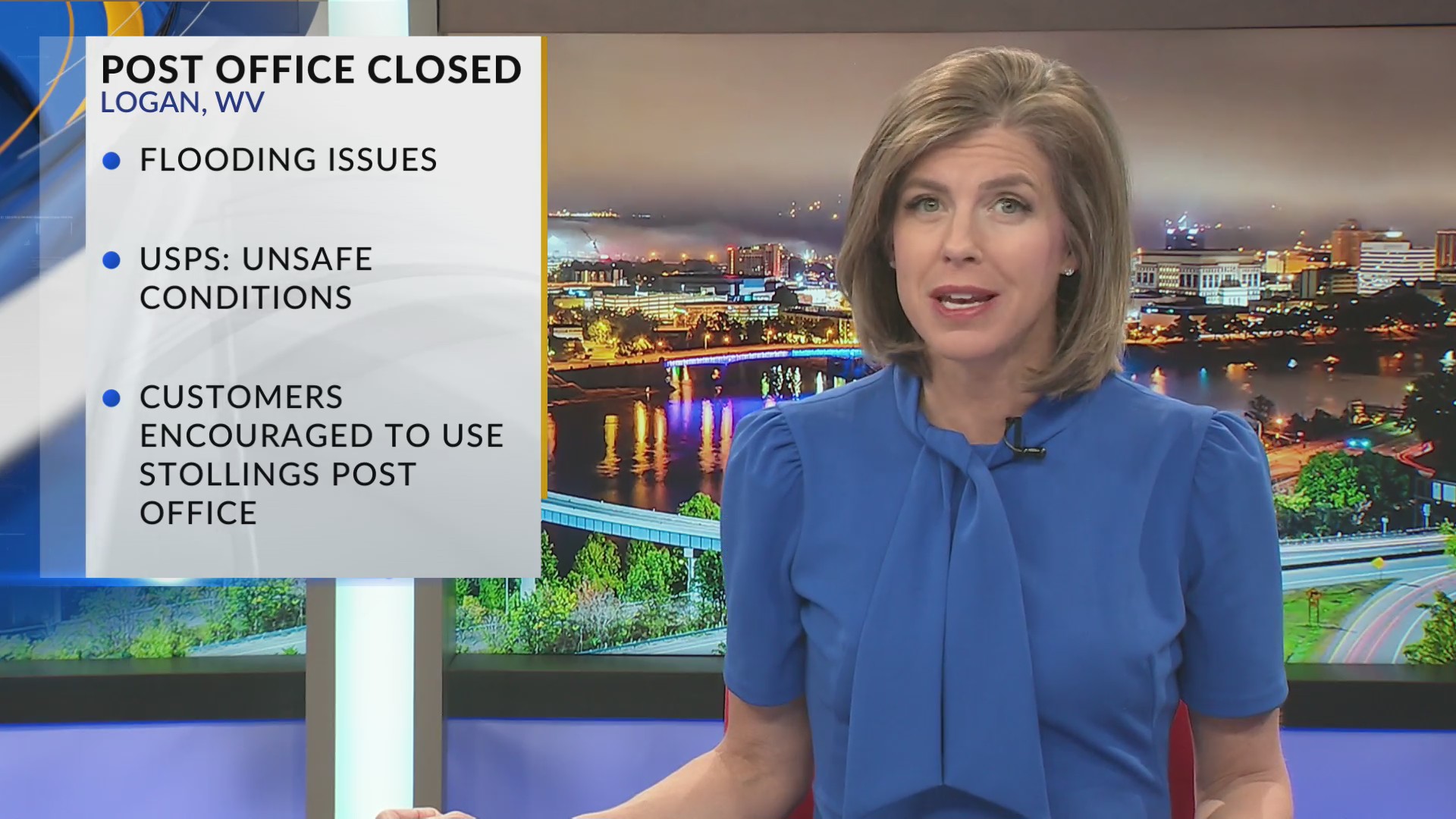 Logan Post Office shut down due to sewage leak – WOWK 13 News