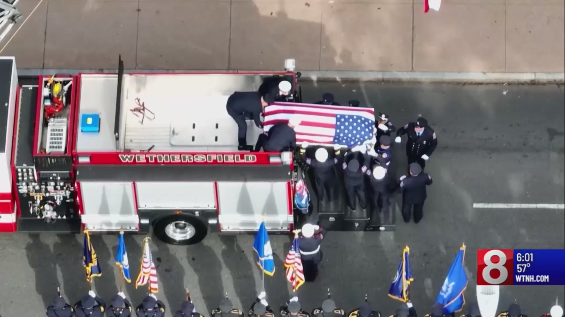 Funeral service held for fallen Wethersfield firefighter – WTNH.com