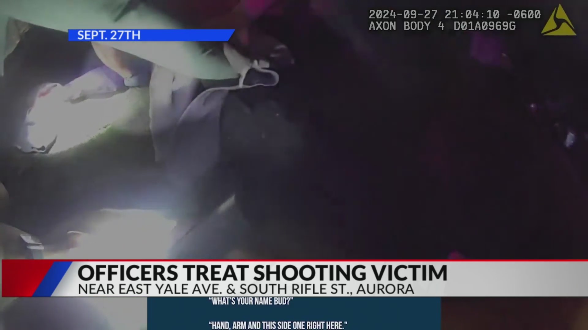 Aurora police share footage of medical response to shooting victim ...
