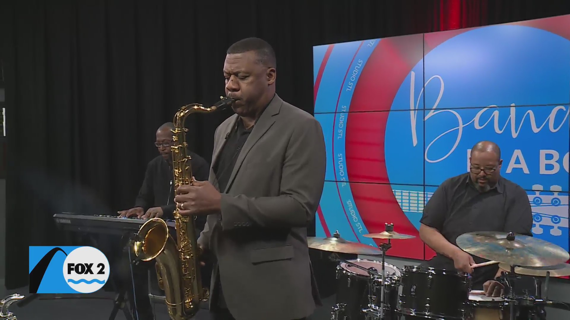 R&B saxophonist Tim Cunningham performs at Le Belle Coeur in St ...