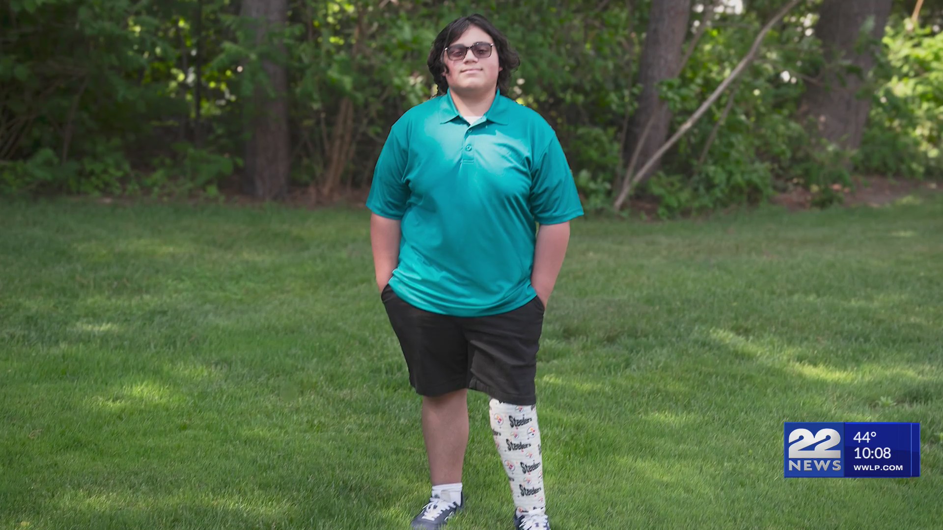 Massachusetts teen with prosthetic leg to compete in Shriners Children ...