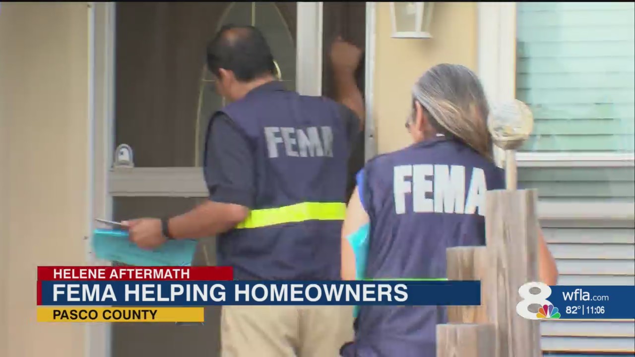 FEMA help on Pasco County coast – WFLA