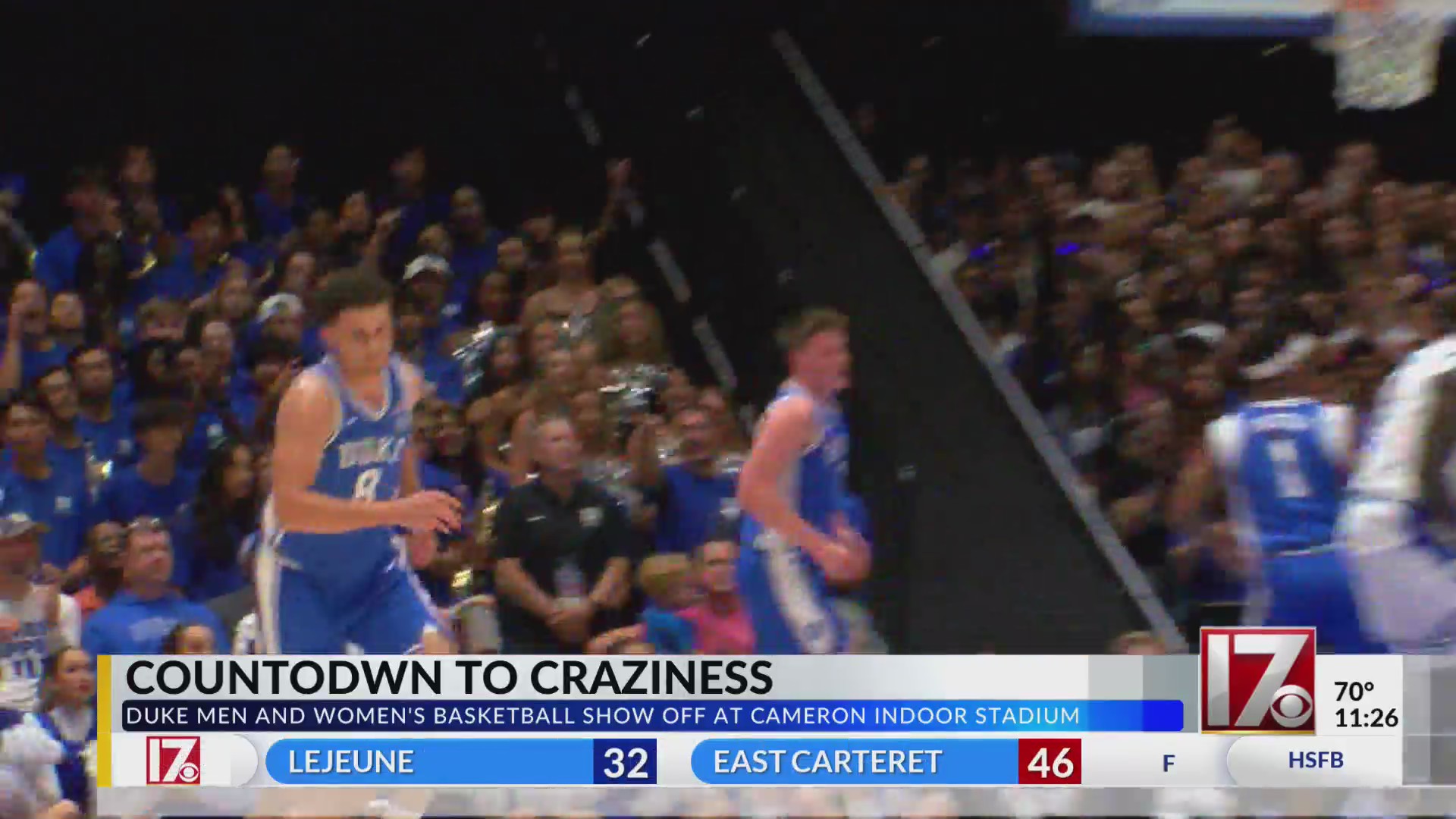Countdown to Craziness: Duke’s Men and Women’s Basketball – CBS17.com