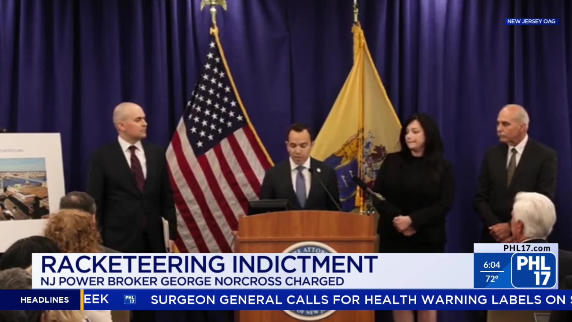 New Jersey power broker George Norcross charged with racketeering in ...