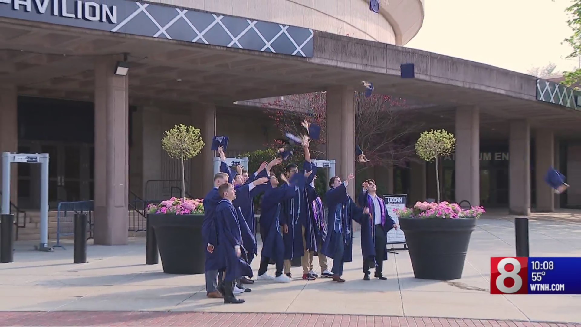 UConn graduates celebrate amid protests and tightened security – WTNH.com