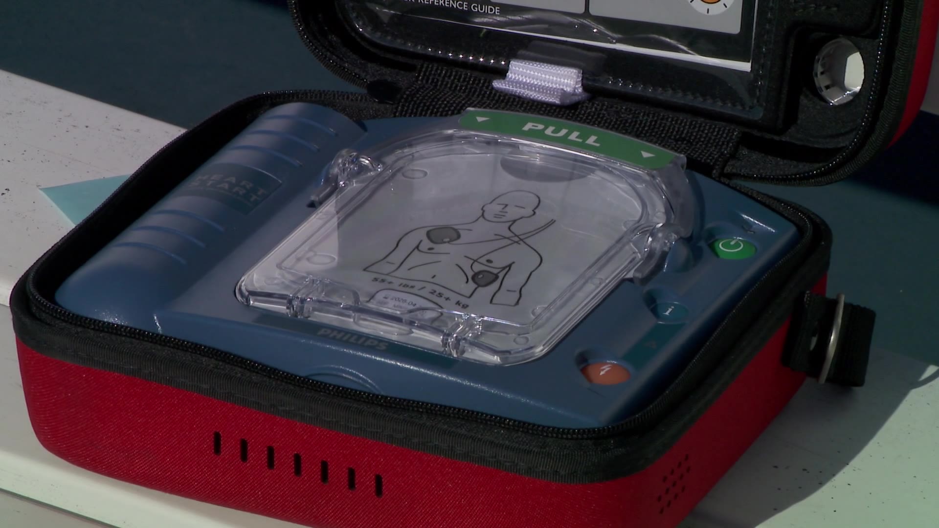 First responders jump in with AED to save teen’s life at tennis ...
