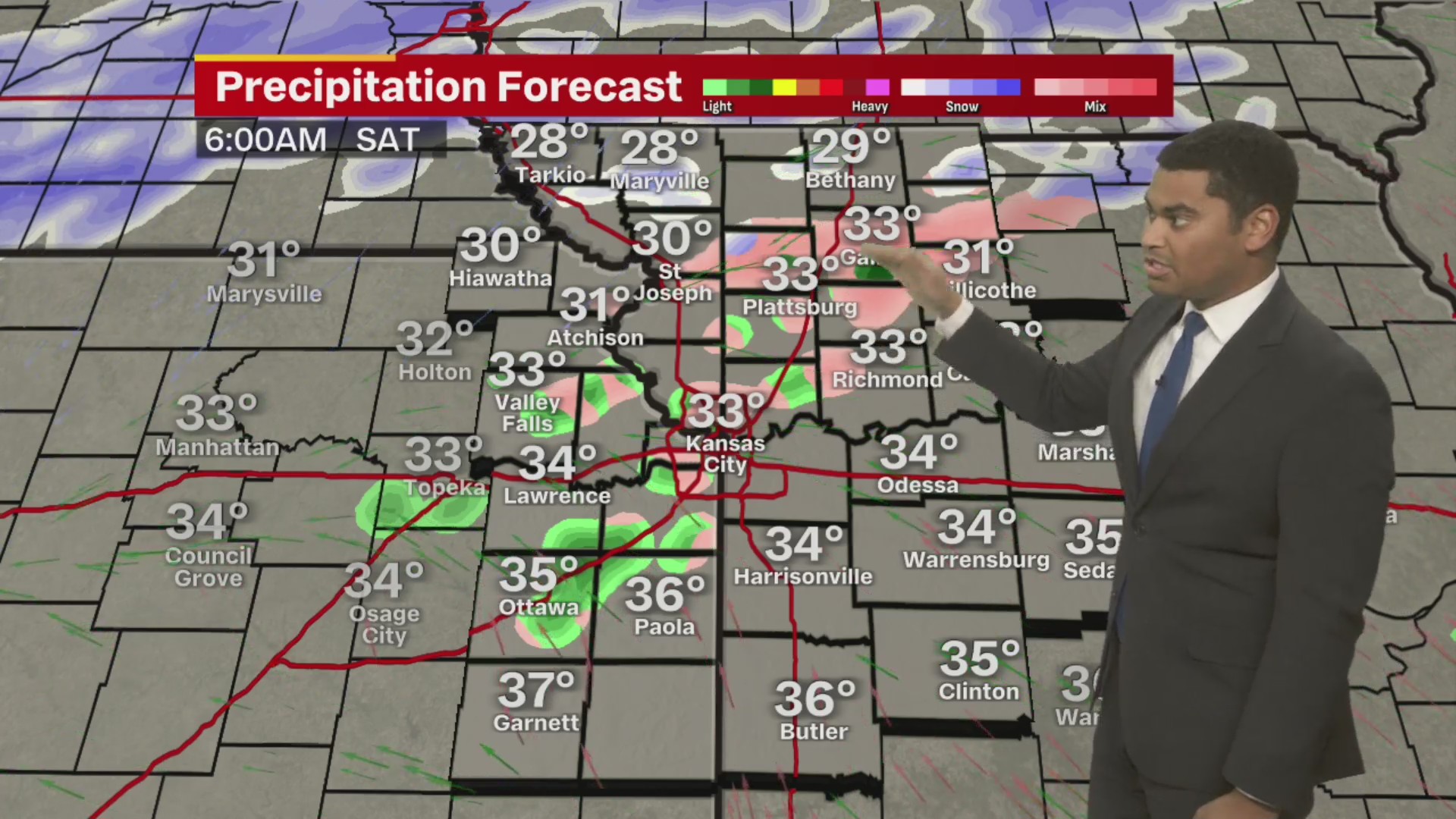 Light wintry mix this afternoon – FOX 4 Kansas City WDAF-TV | News ...
