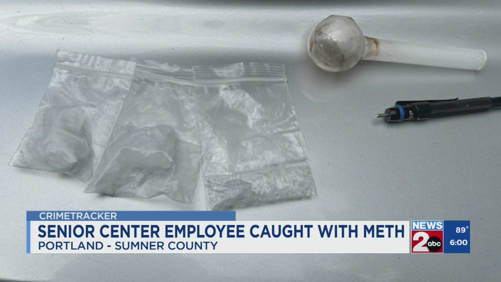 Portland senior center employee caught with meth – WKRN News 2