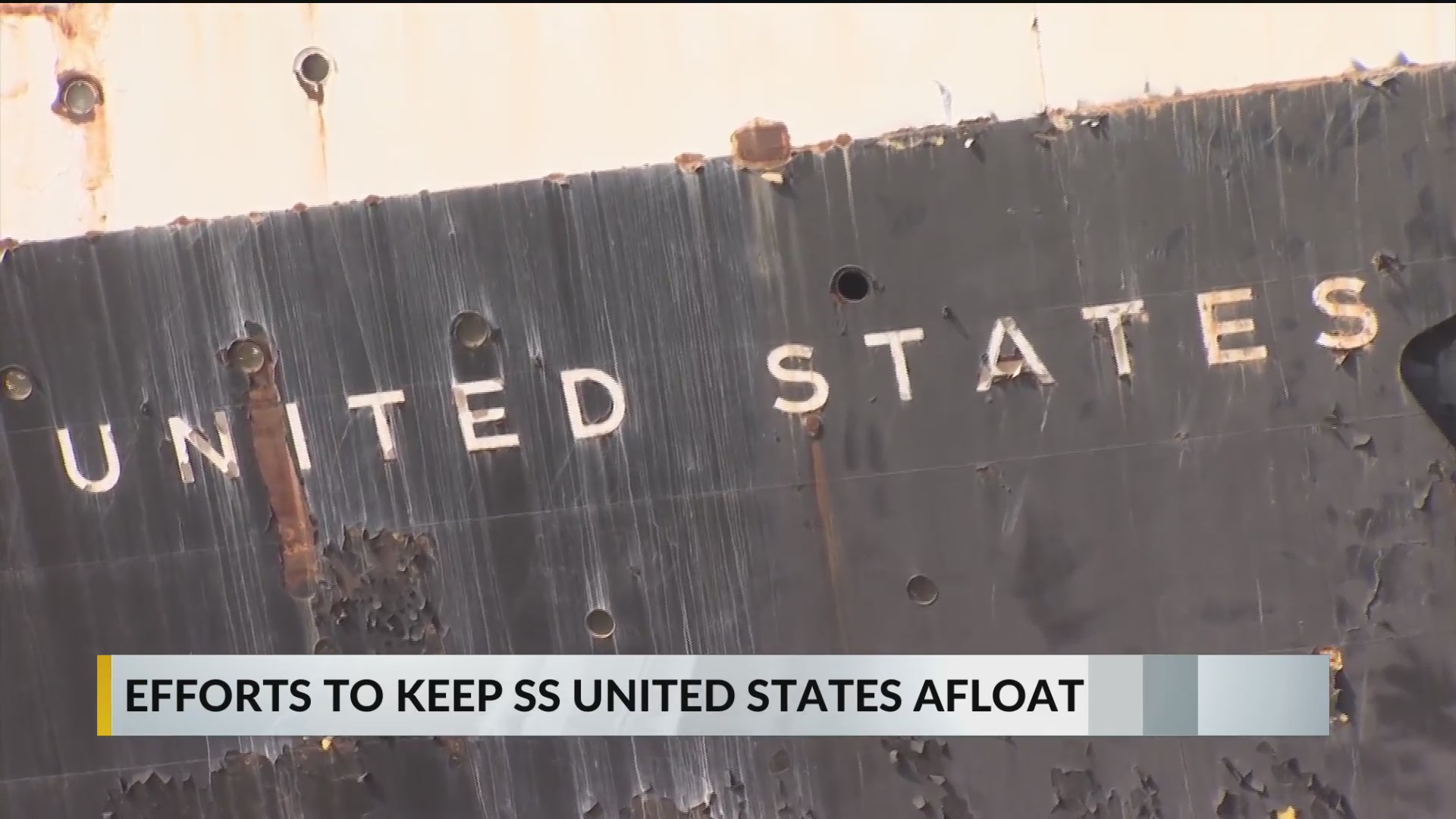 Sink or save? Group starts petition to fight against SS United States ...
