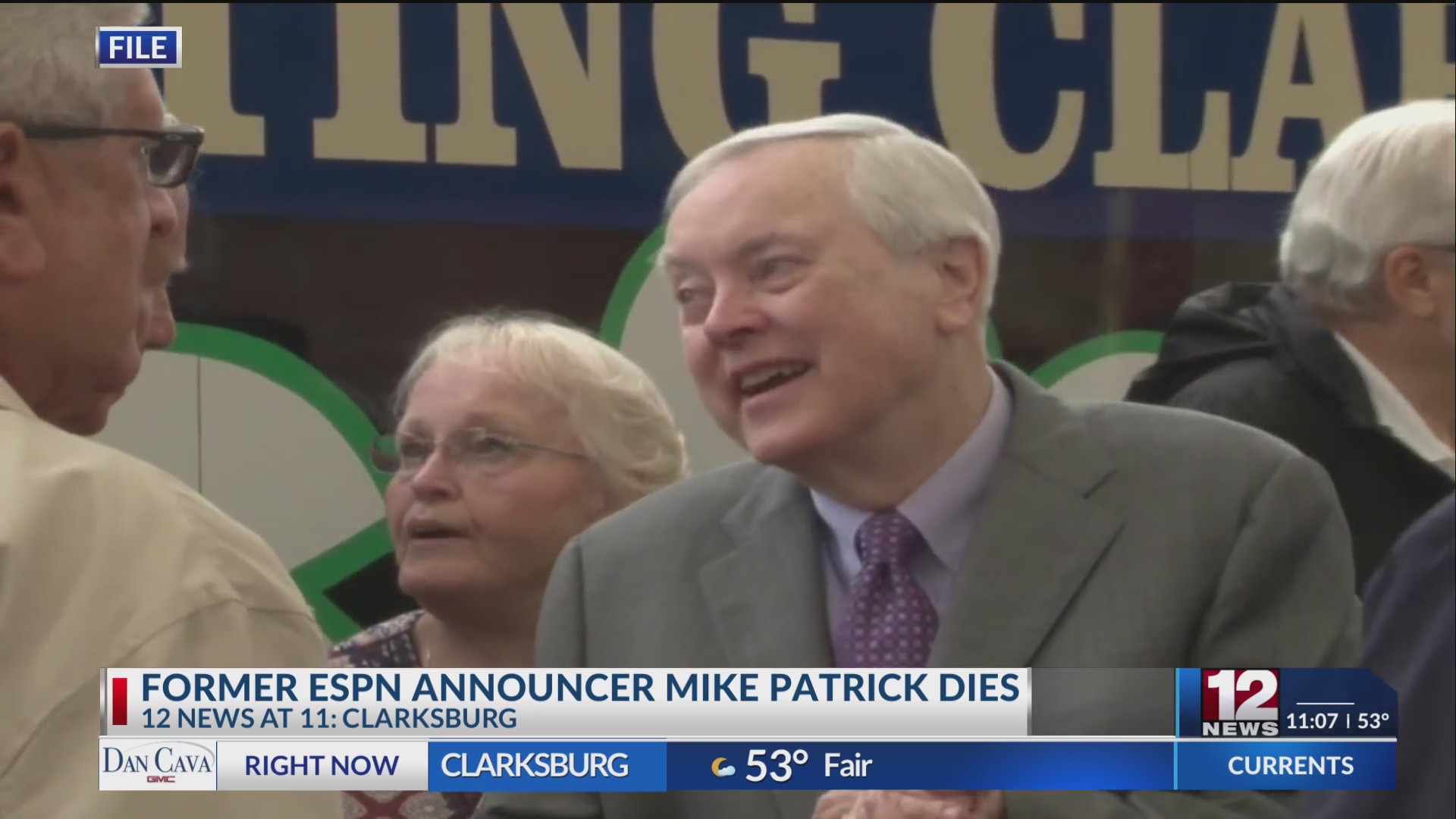 Former ESPN sportscaster, Clarksburg native Mike Patrick passes away ...