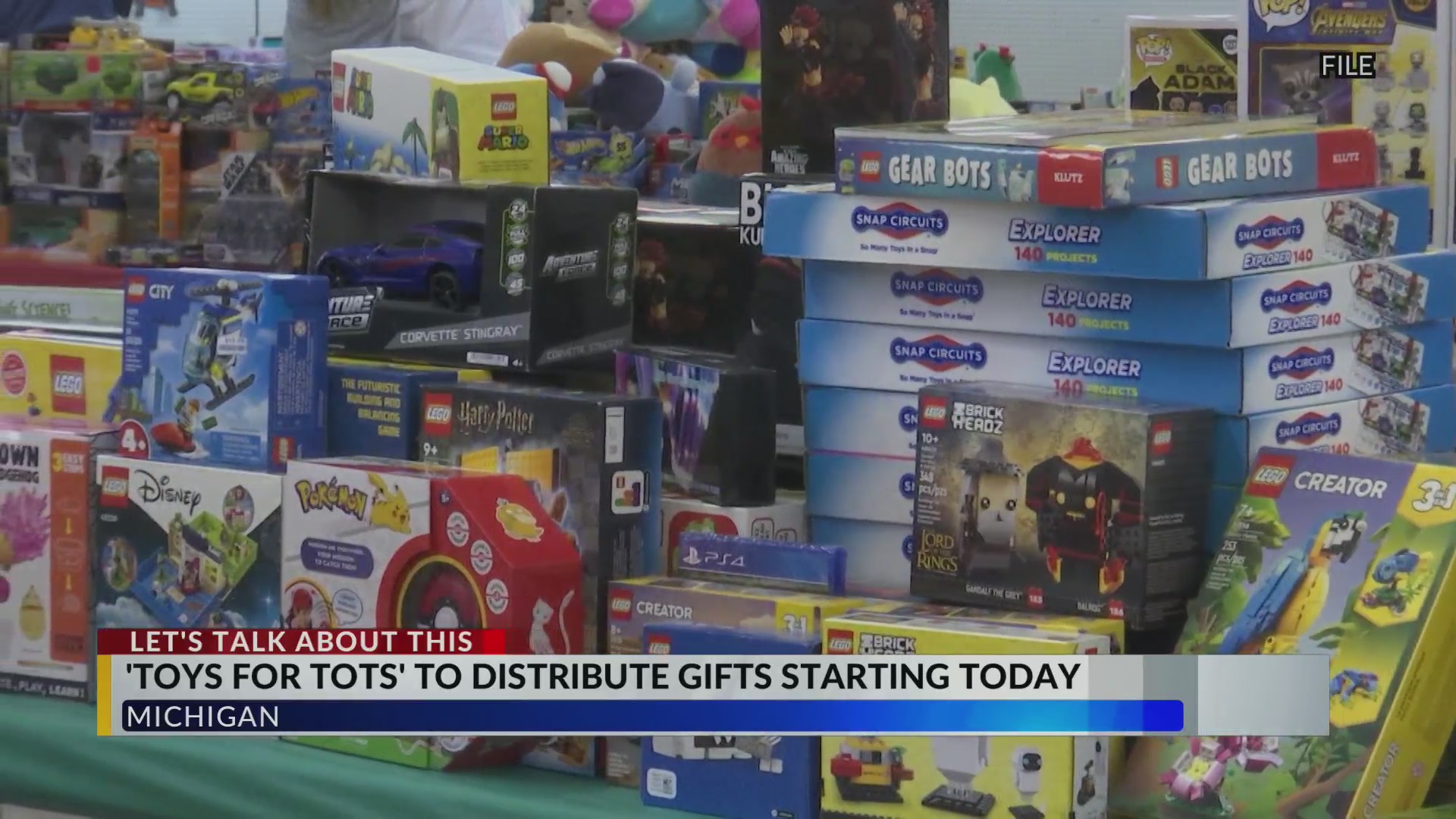 Toys for Tots gift distribution begins this week – WLNS 6 News