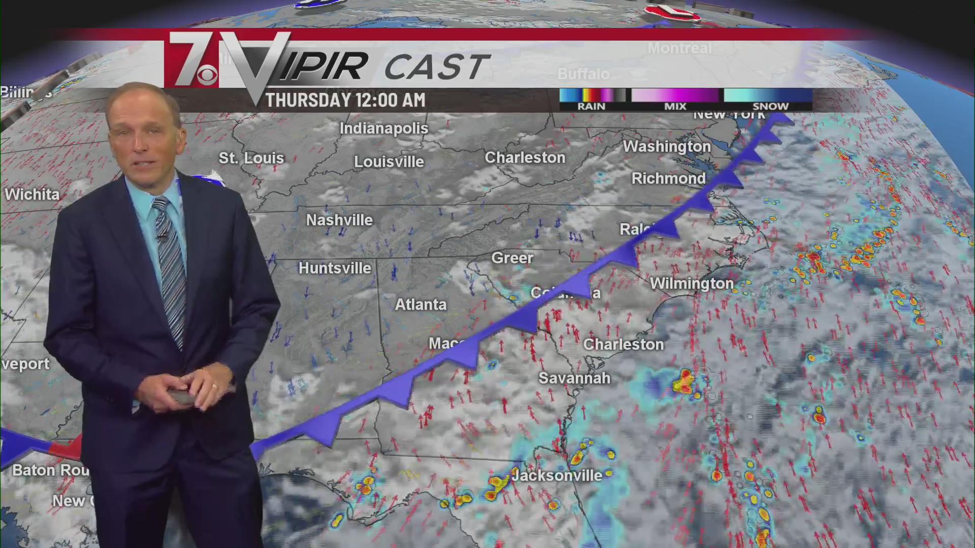 7Weather Wednesday AM Forecast – WSPA 7NEWS