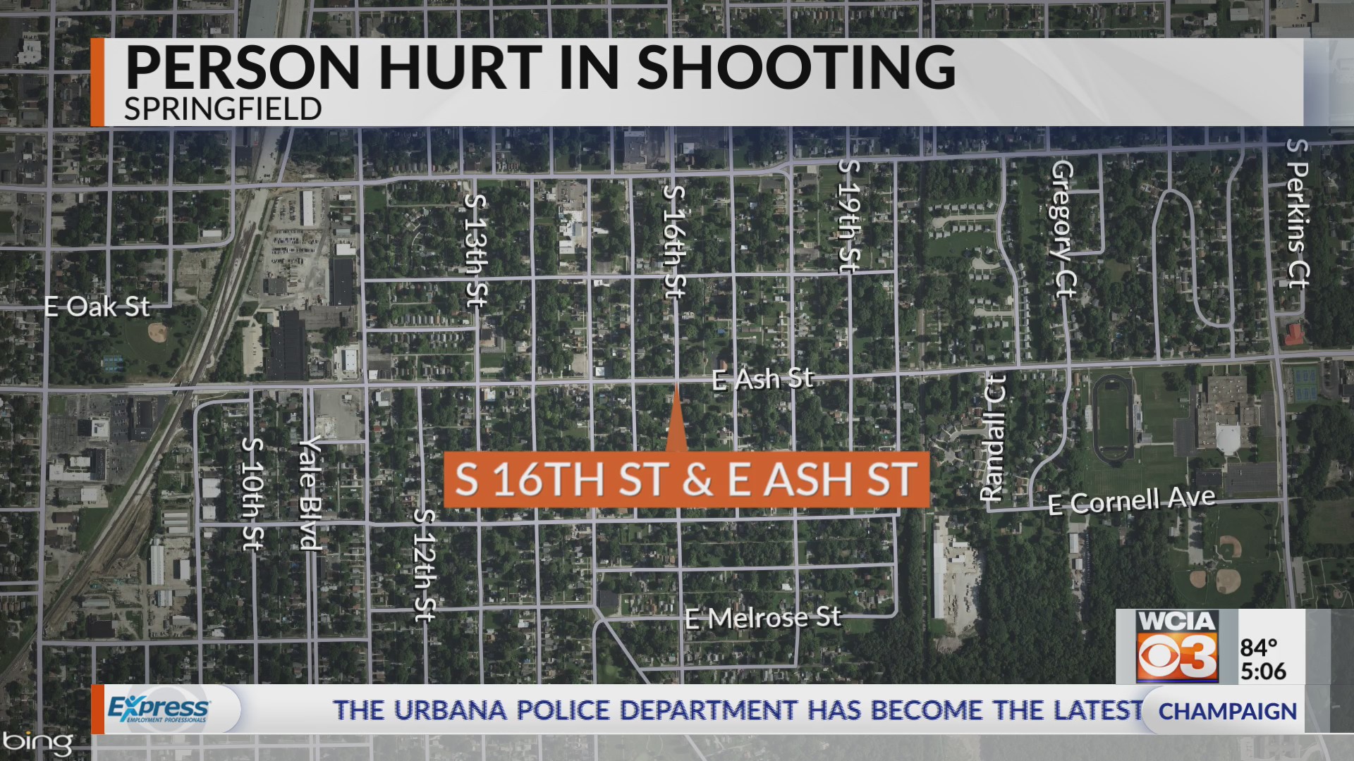 UPDATE: Springfield shooting was self-inflicted, police say – WCIA.com