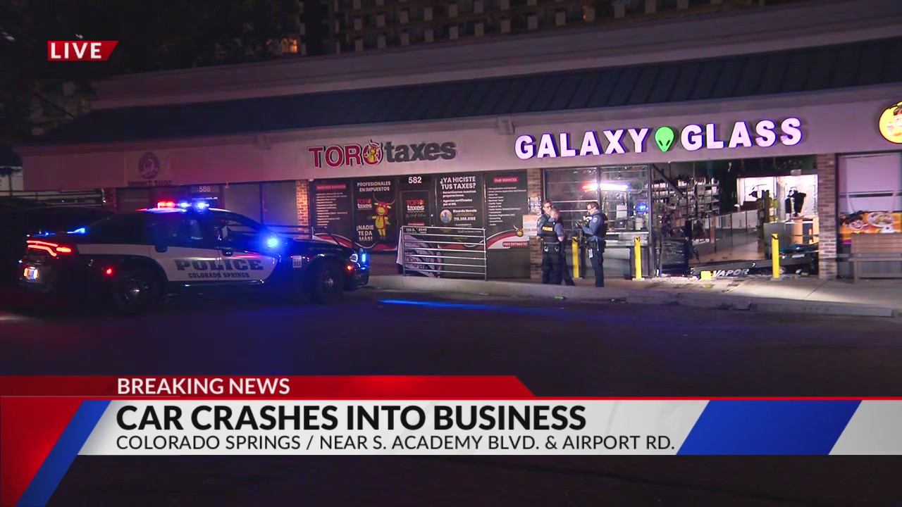 CSPD: Vehicle driven through vape storefront – FOX21 News Colorado