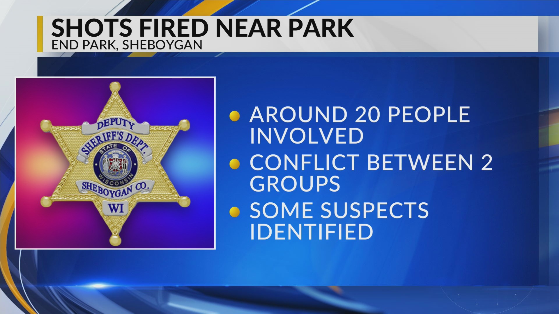 Police investigating shooting at Sheboygan’s End Park – WFRV Local 5 ...