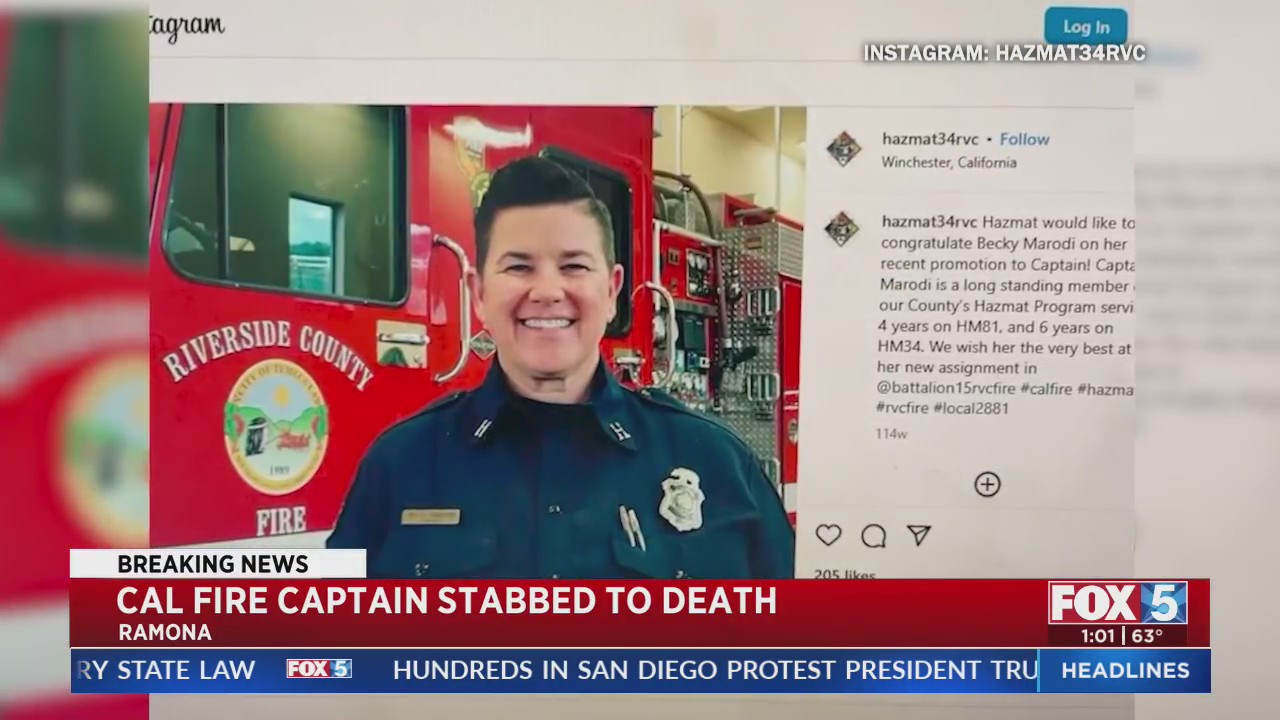 Cal Fire captain killed in Ramona – FOX 5 San Diego & KUSI News
