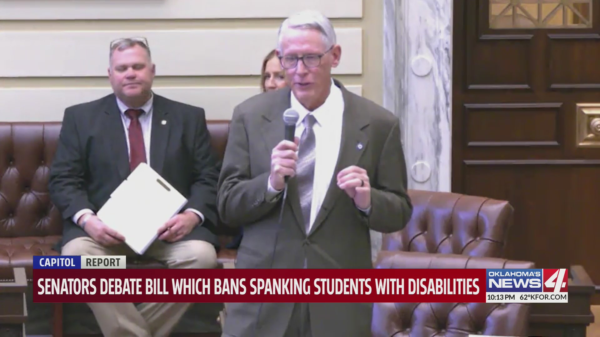 Senators debate bill which bans spanking students with disabilities ...