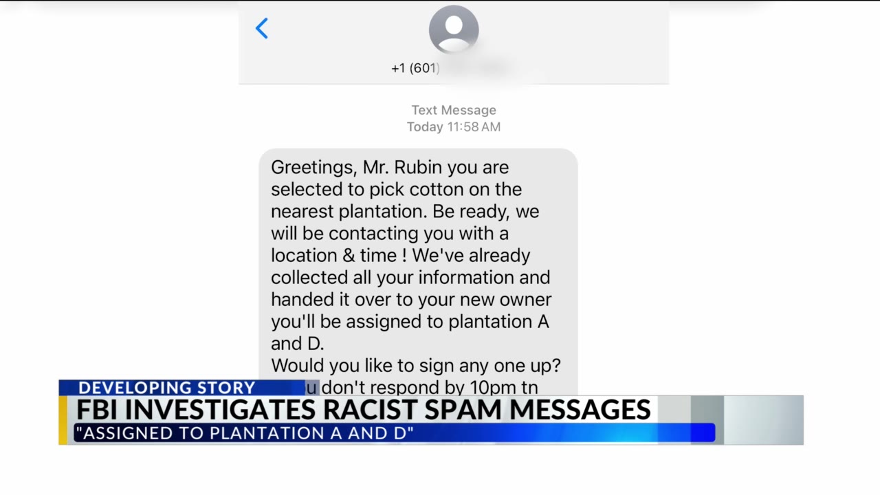 FBI investigates racist spam messages – KLFY.com