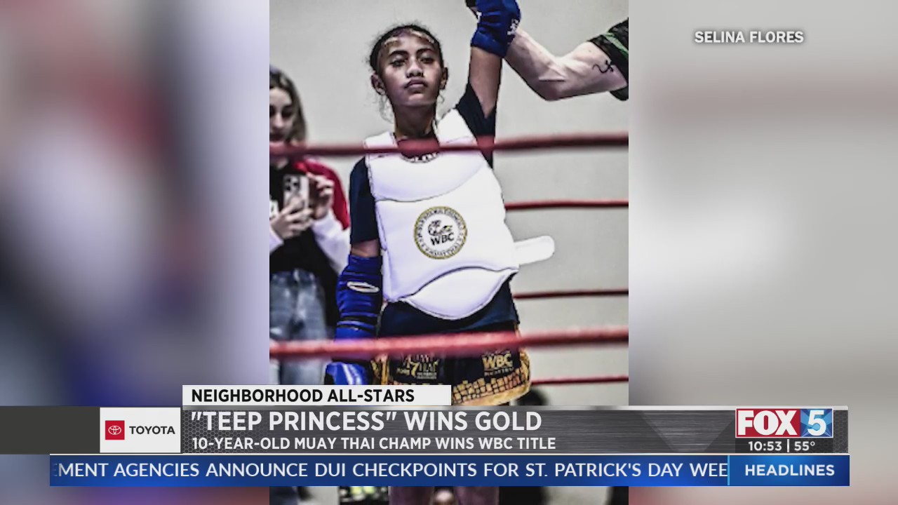 ‘Teen Princess’ wins gold in Muay Thai championship – FOX 5 San Diego ...