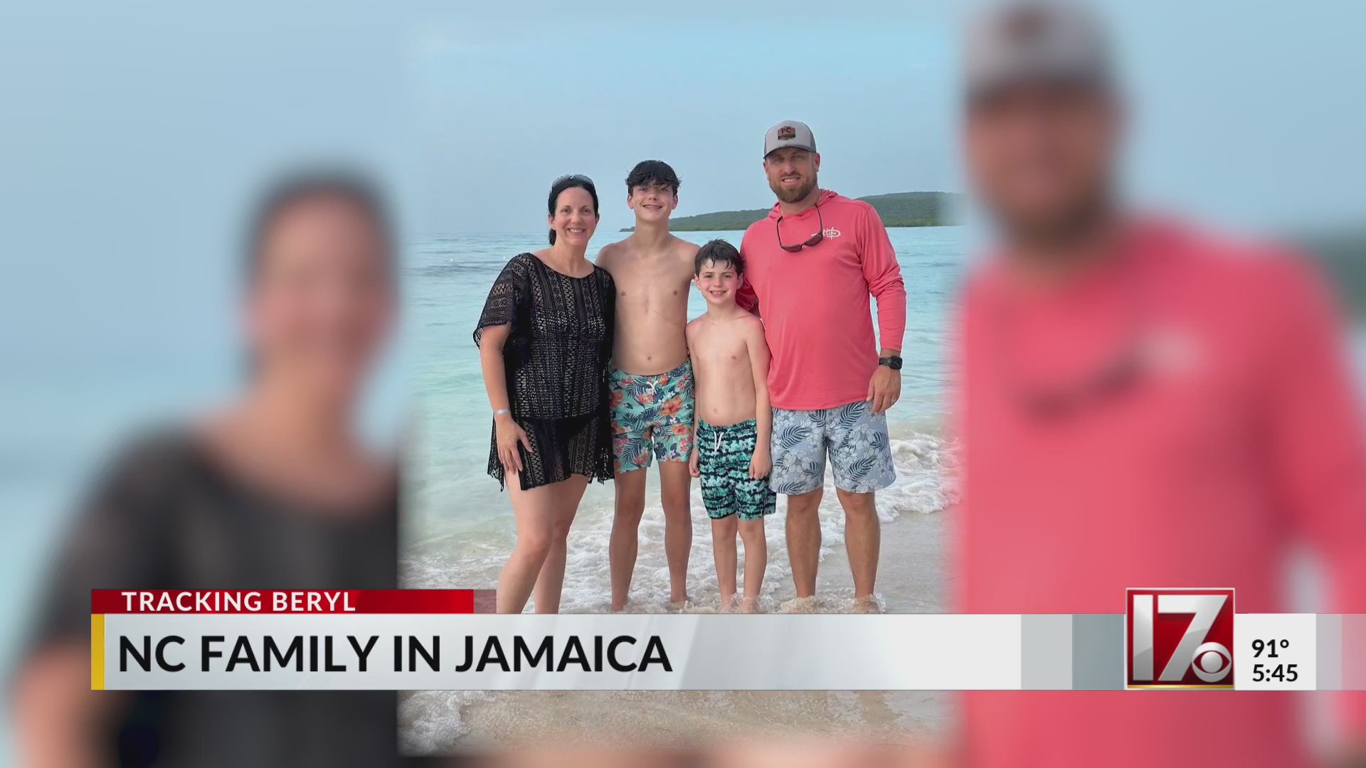 Johnson County family braces for Beryl while vacationing in Jamaica ...