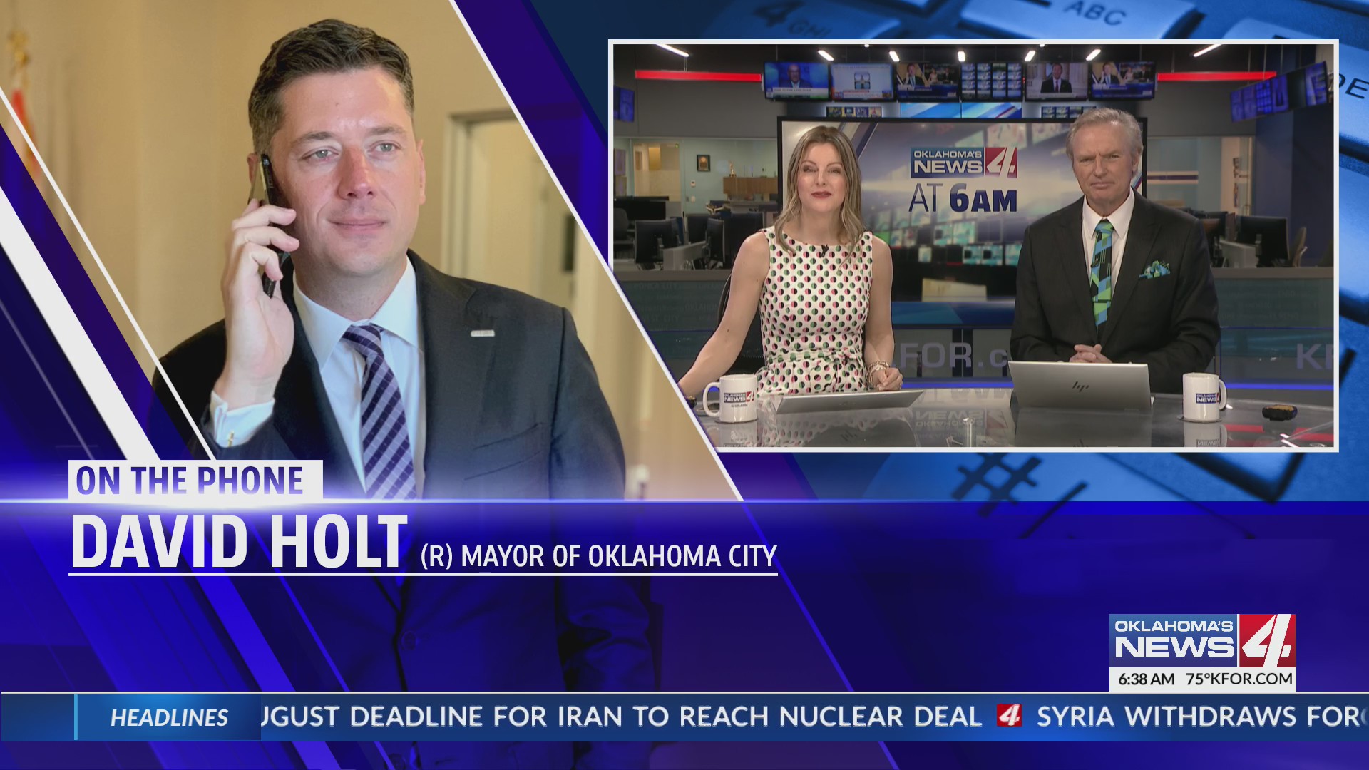 Mayor David Holt on the Hotline: July 17, 2025 – KFOR.com Oklahoma City