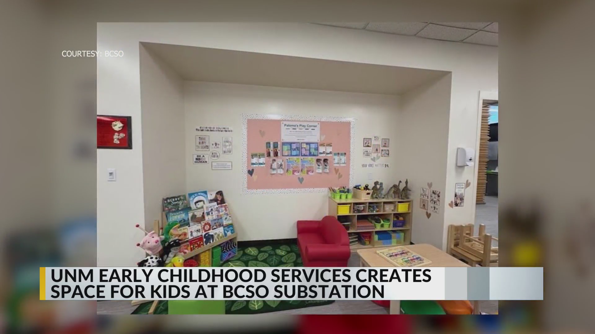 UNM Early Childhood Services Center helps open children’s play area at ...
