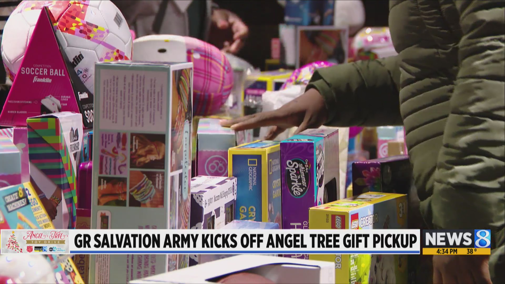 Salvation Army starts giving out Angel Tree gifts – WOODTV.com
