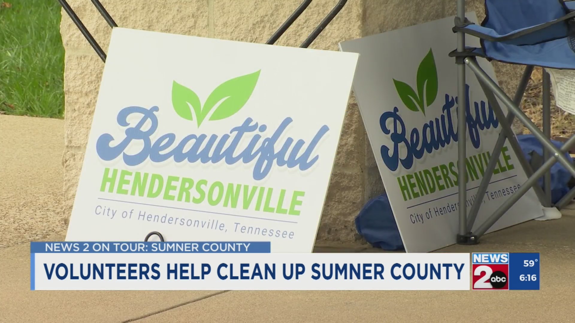 Volunteers help clean up Sumner County, TN – WKRN News 2