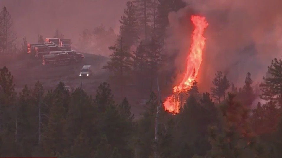 Day 3 of the Crozier Fire: Warm temperatures, low humidity cause for ...