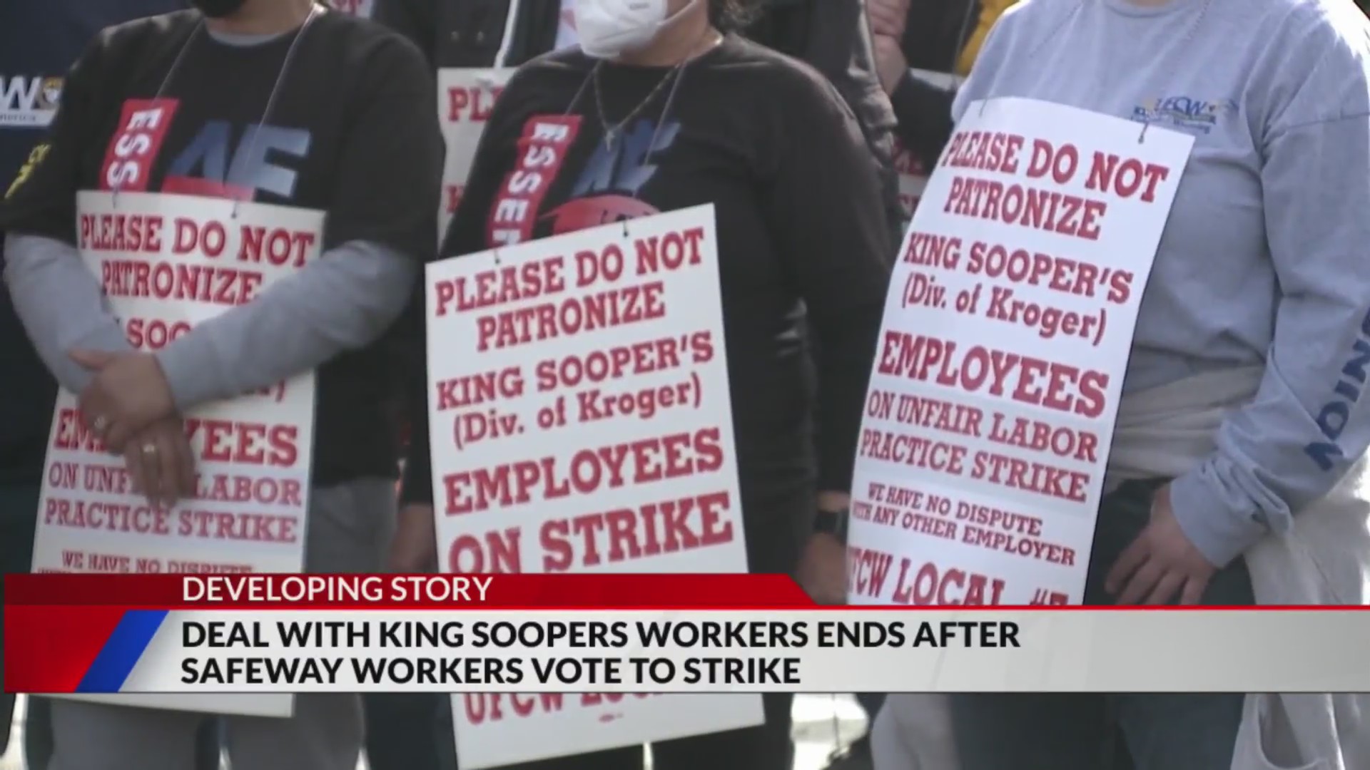 Deal with King Soopers workers ends after Safeway workers vote to ...