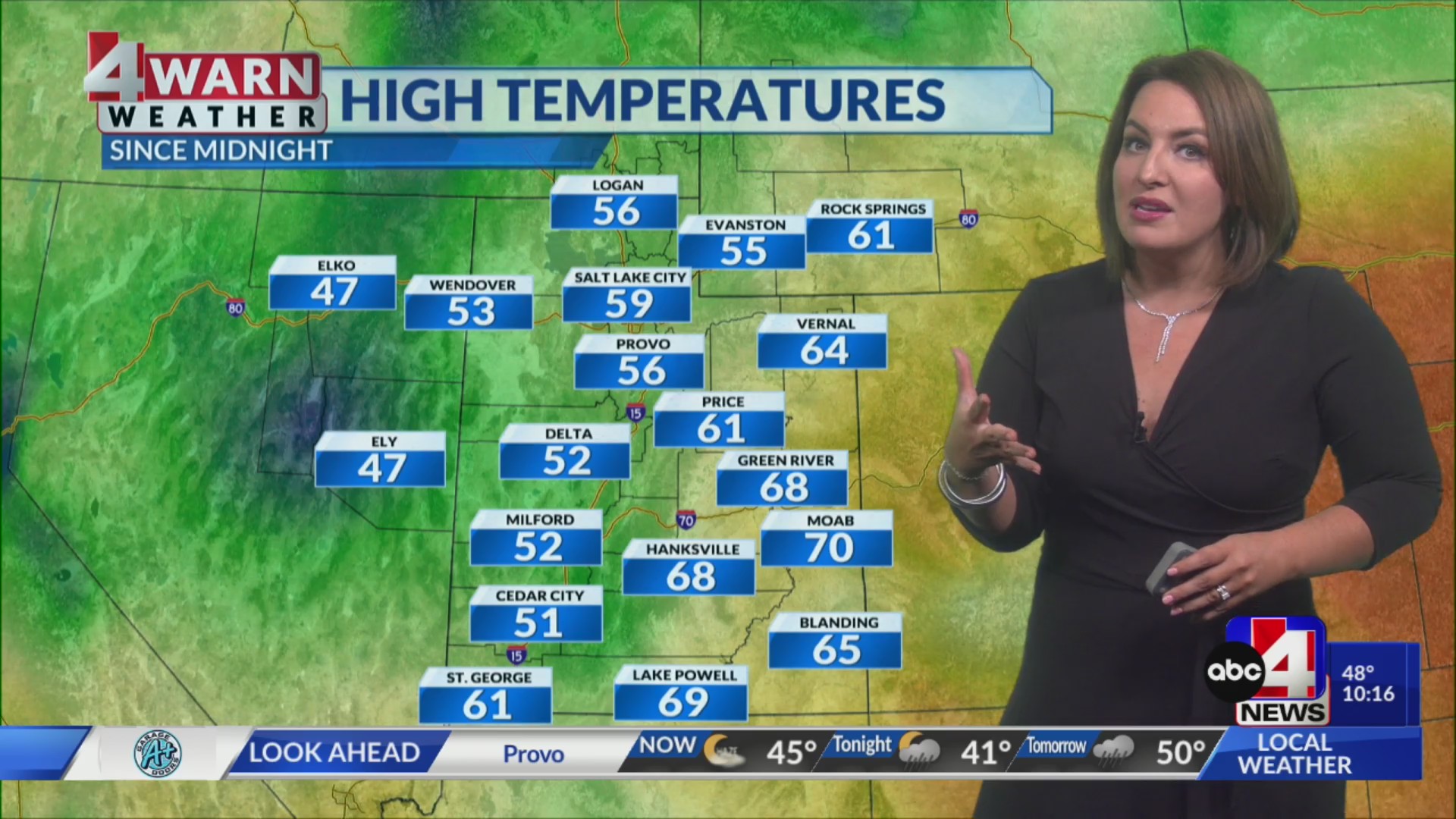 More October moisture with storms and showers for the midweek – ABC4 Utah