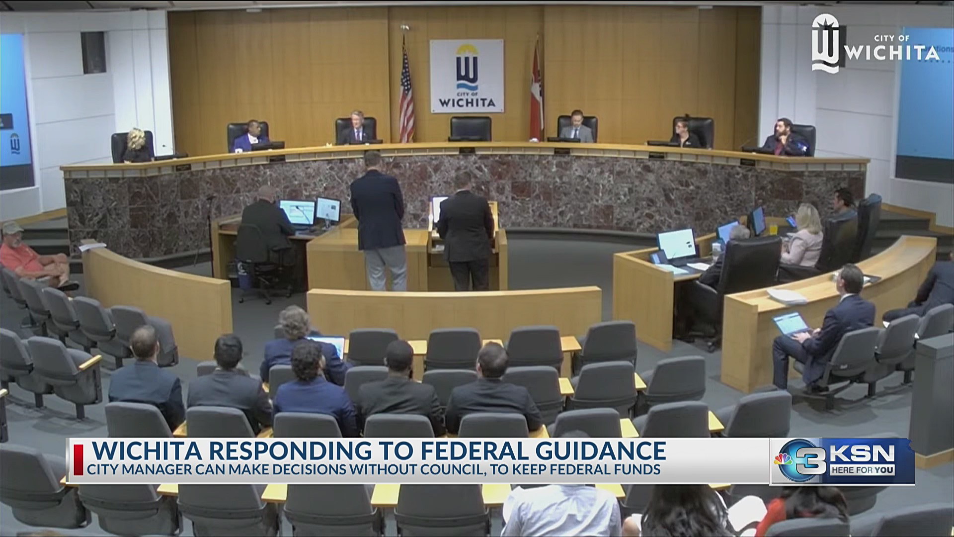 Wichita city manager can make decisions without council to keep federal ...