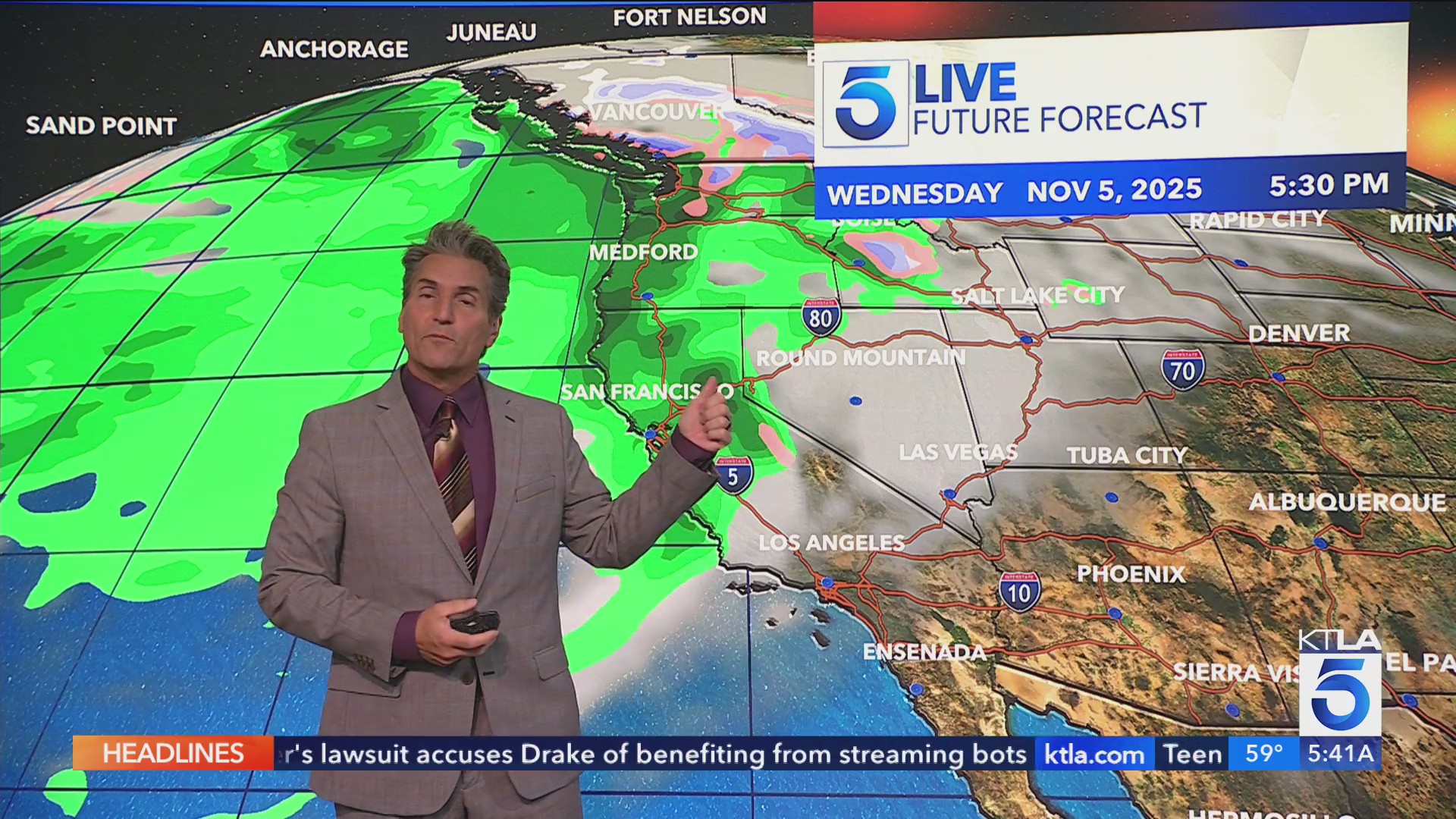 Cooler than normal weather holds over SoCal through midweek – KTLA