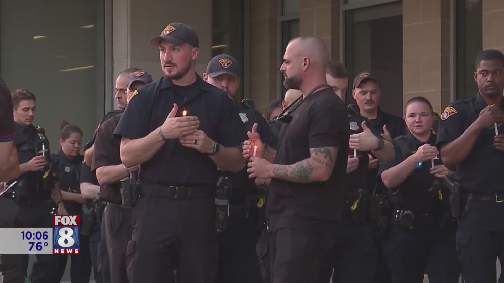 Cleveland honors Officer Jamieson Ritter with vigil nearly a year after ...