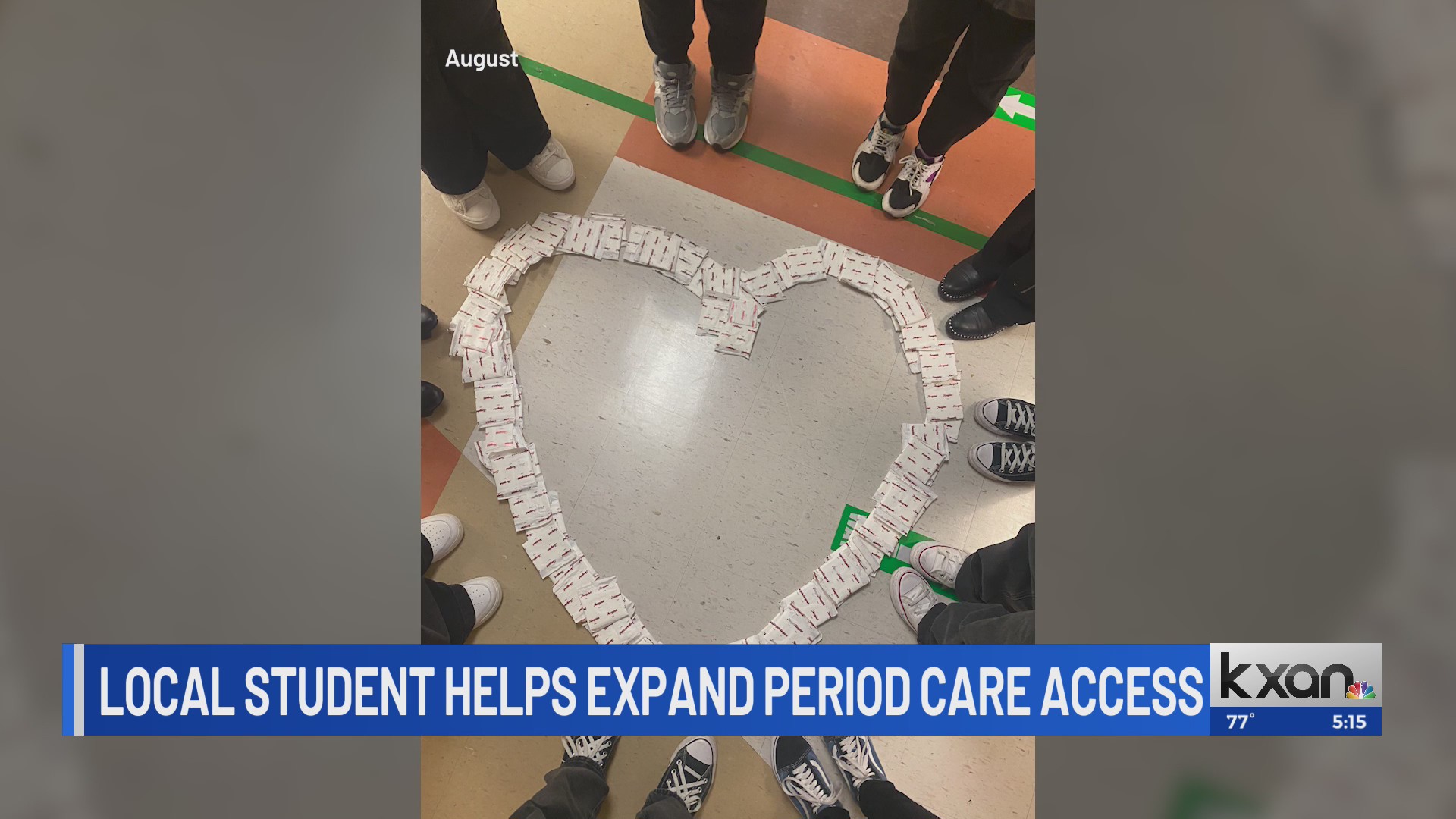 How an Austin teen is working to destigmatize periods, expand product ...